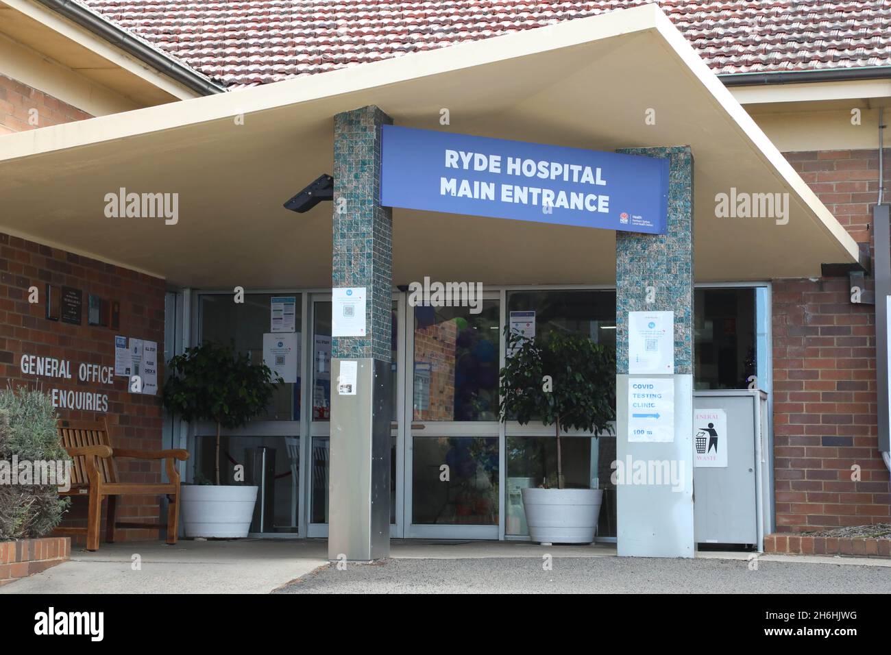 Ryde Hospital, Denistone, Sydney, NSW, Australia Stock Photo - Alamy
