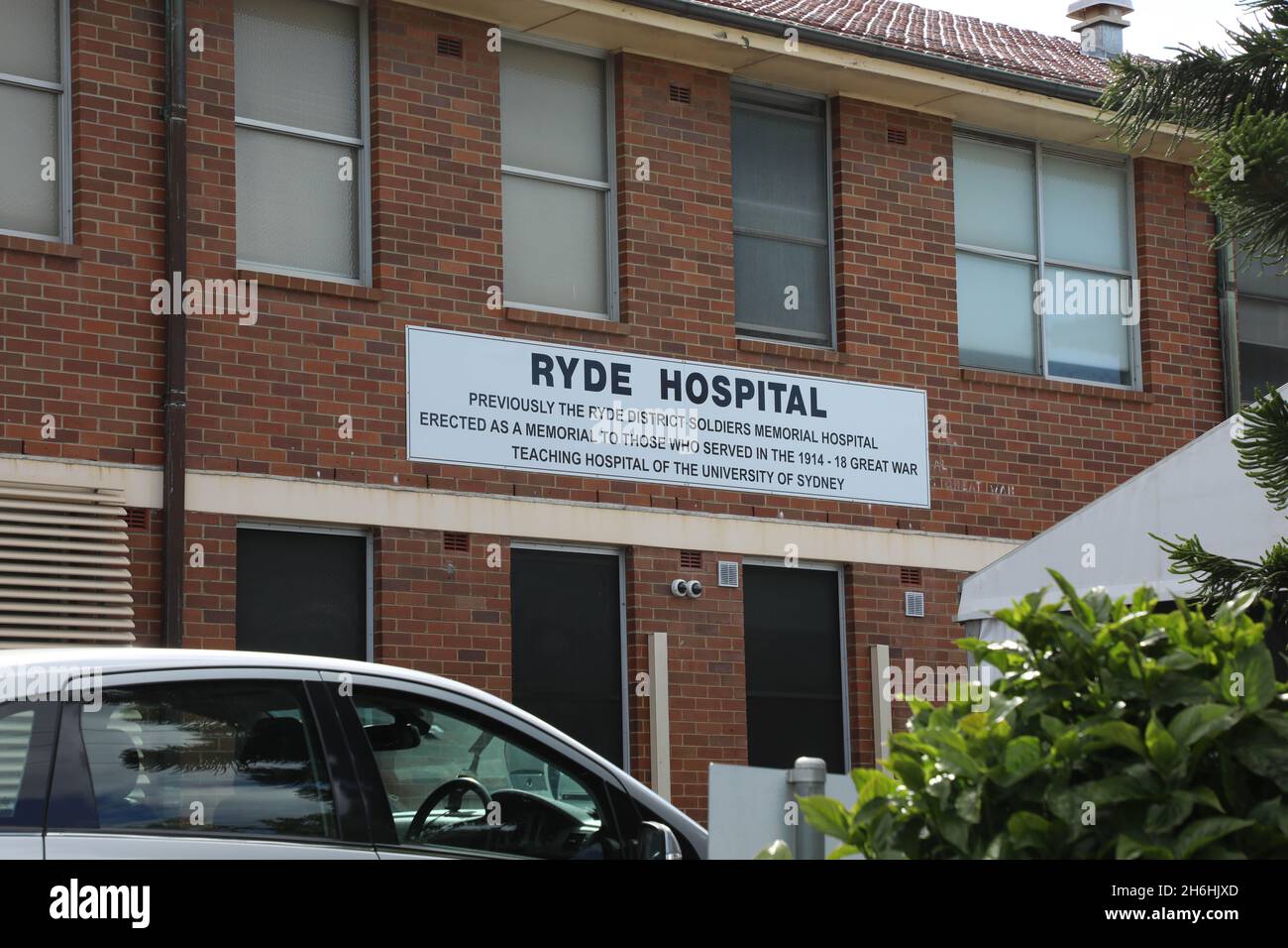 Ryde Hospital, Denistone, Sydney, NSW, Australia Stock Photo - Alamy