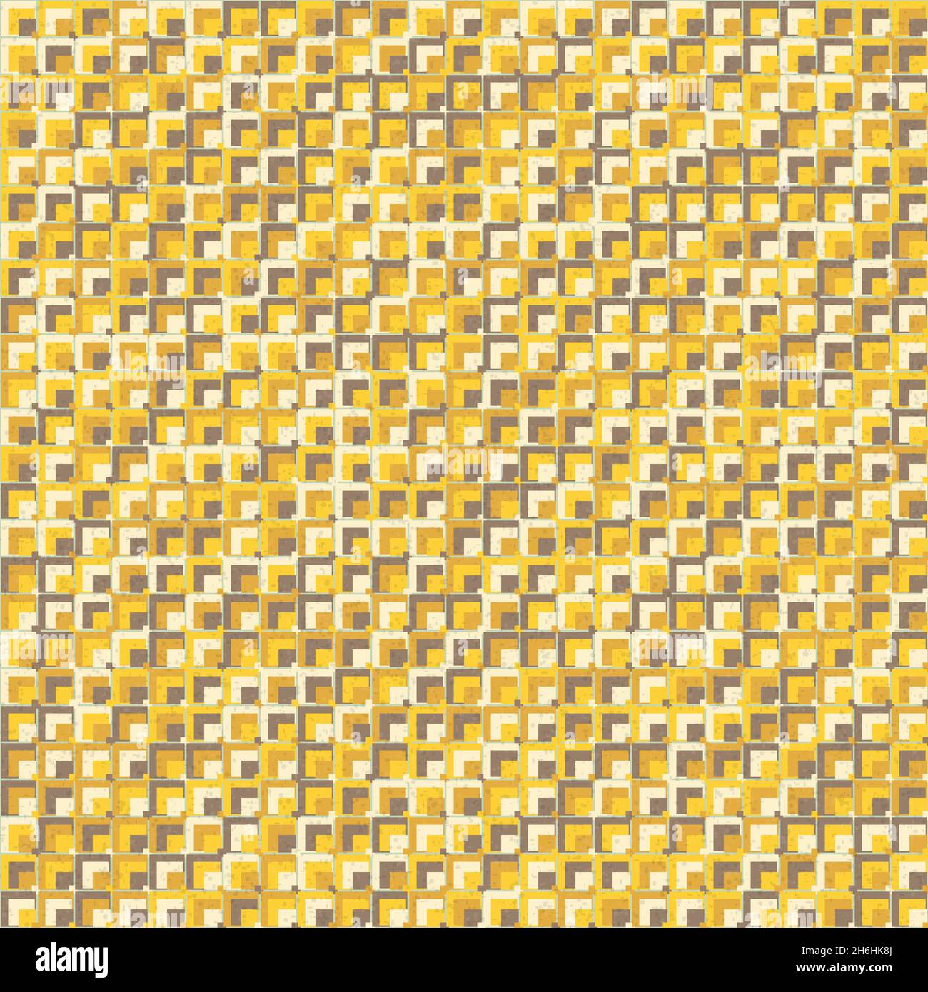 Abstract Geometrical generative computational art illustration Stock ...