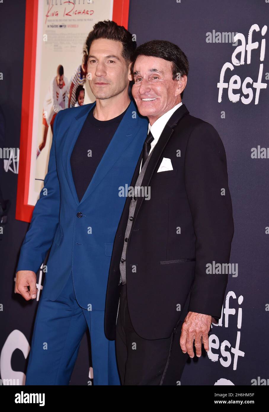 HOLLYWOOD, CA - NOVEMBER 14: Actor Jon Bernthal and tennis coach Rick ...