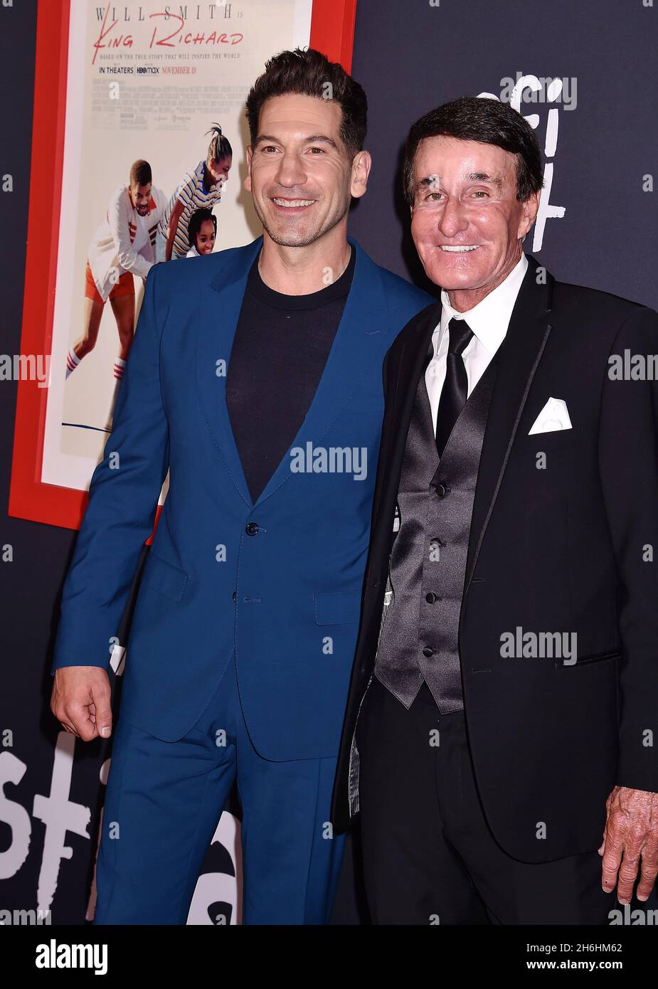 HOLLYWOOD, CA - NOVEMBER 14: Actor Jon Bernthal and tennis coach Rick ...