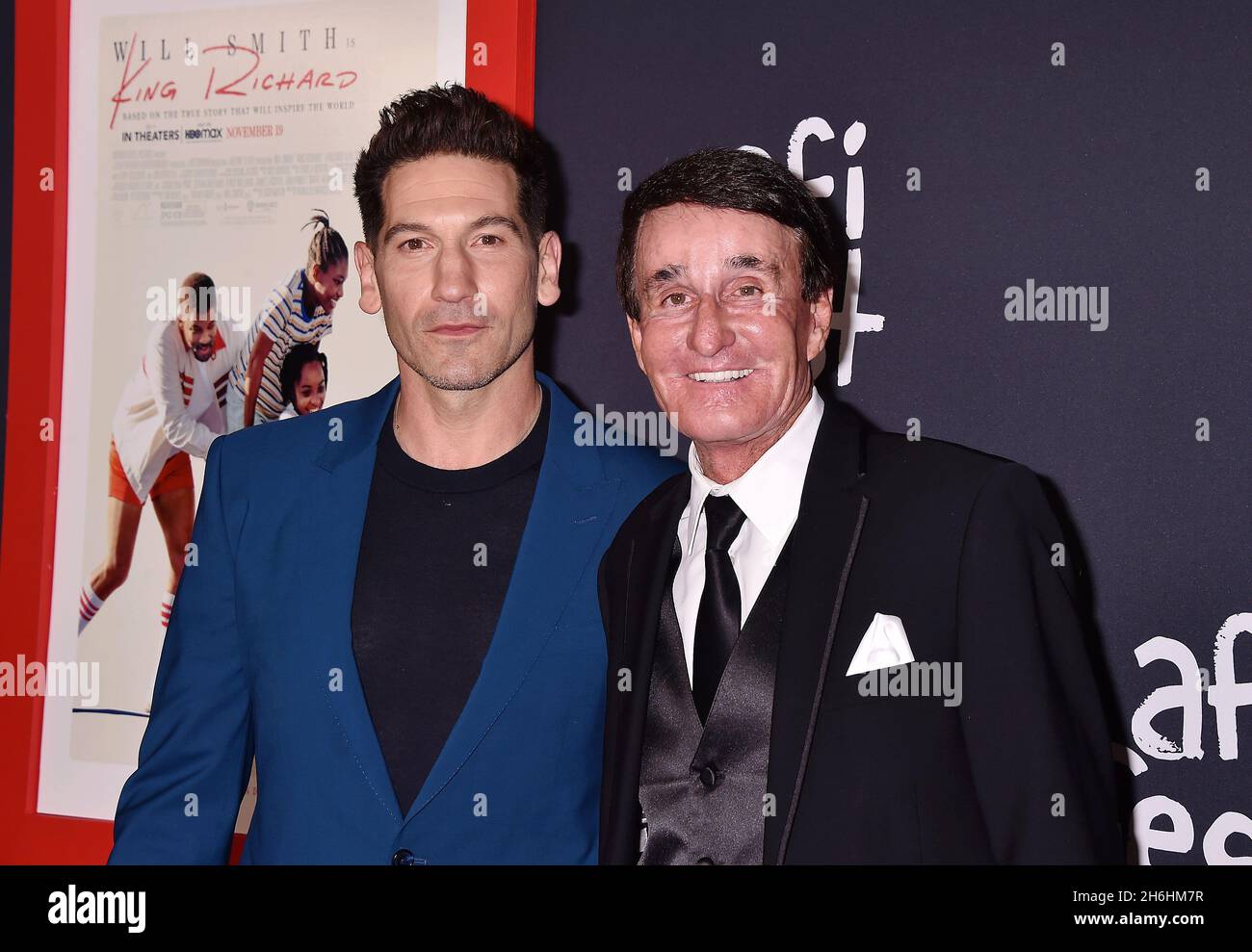 HOLLYWOOD, CA - NOVEMBER 14: Actor Jon Bernthal and tennis coach Rick ...