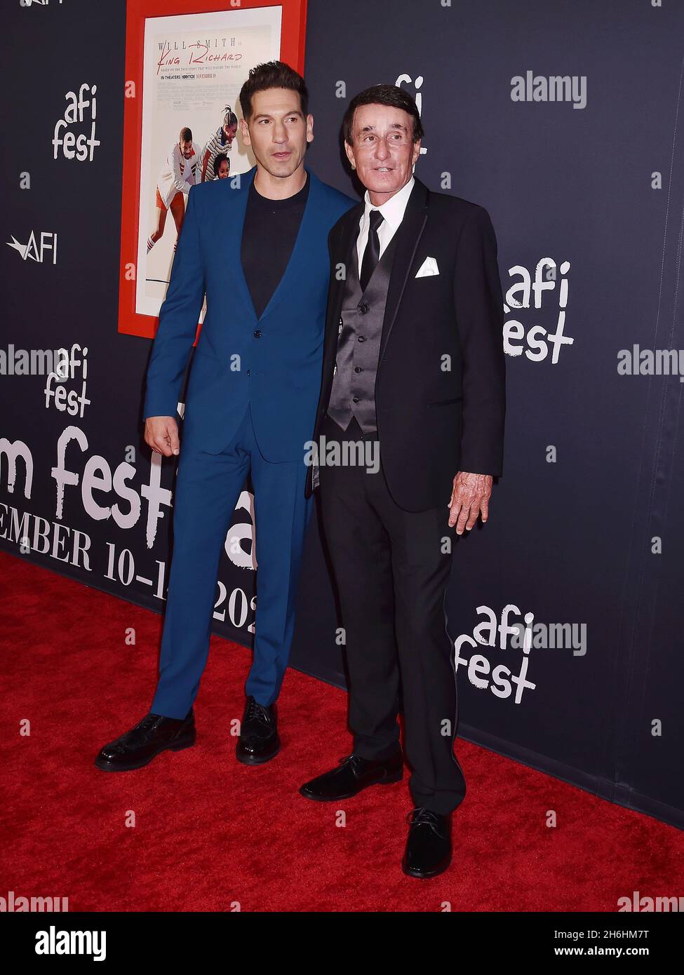 HOLLYWOOD, CA - NOVEMBER 14: Actor Jon Bernthal and tennis coach Rick ...