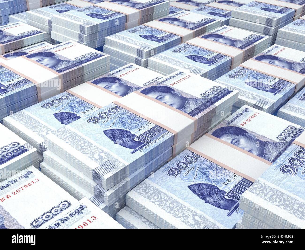Money Of Cambodia Riels Bills KHR Banknotes 1000 Khmer Business Money Of Cambodia Riels Bills KHR Banknotes 1000 Khmer Business