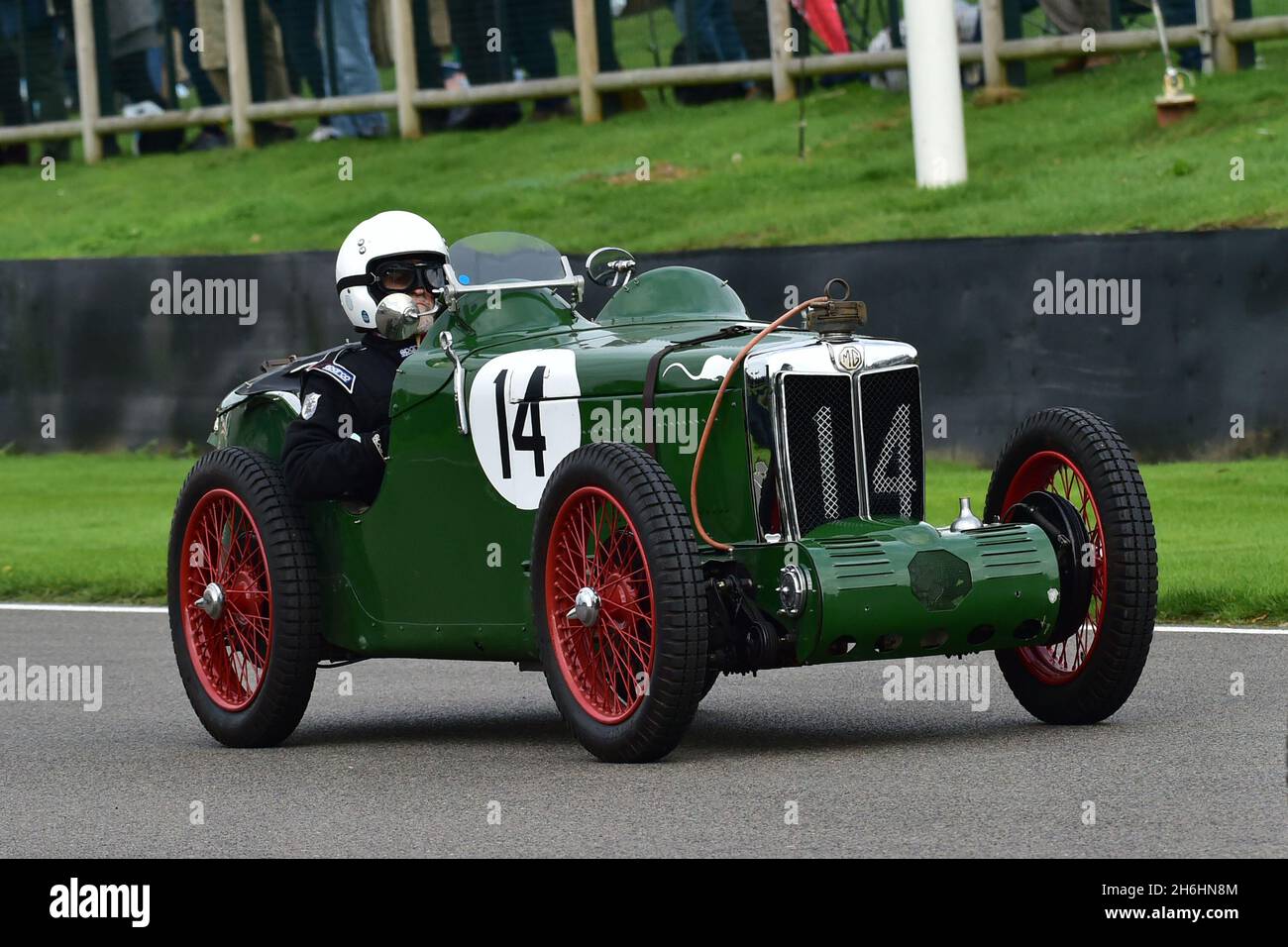 Barry Foster, MG C-Type, Earl Howe Trophy, two seater Grand Prix and ...