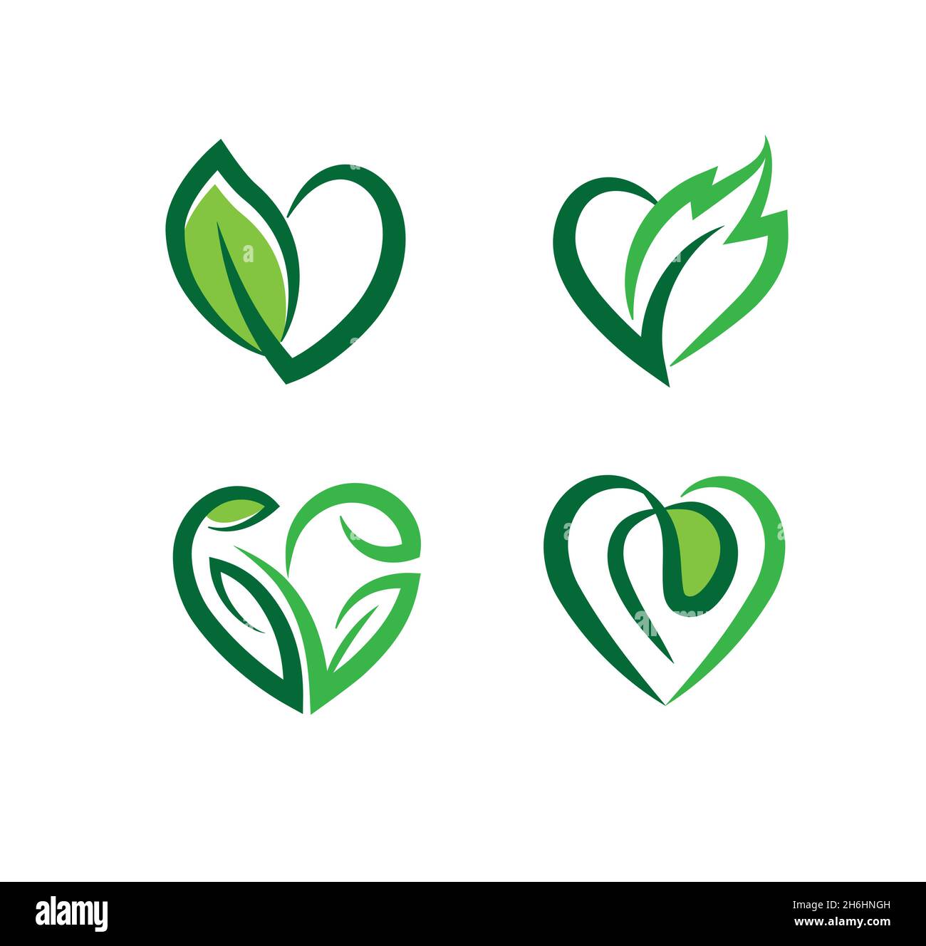 Leaf Heart Logo