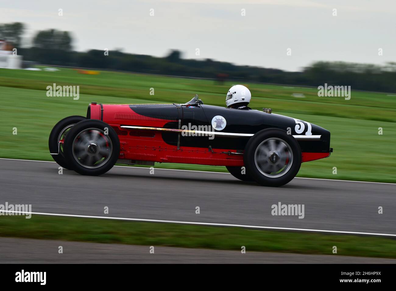 Tim Dutton, Bugatti Type 51, Earl Howe Trophy, two seater Grand Prix ...