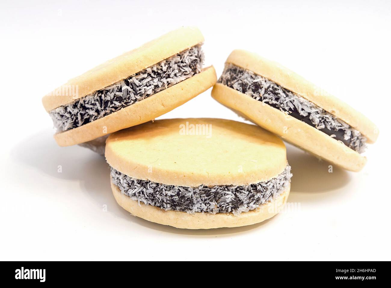 Alfajores traditional argentina sweet cookies Stock Photo - Alamy