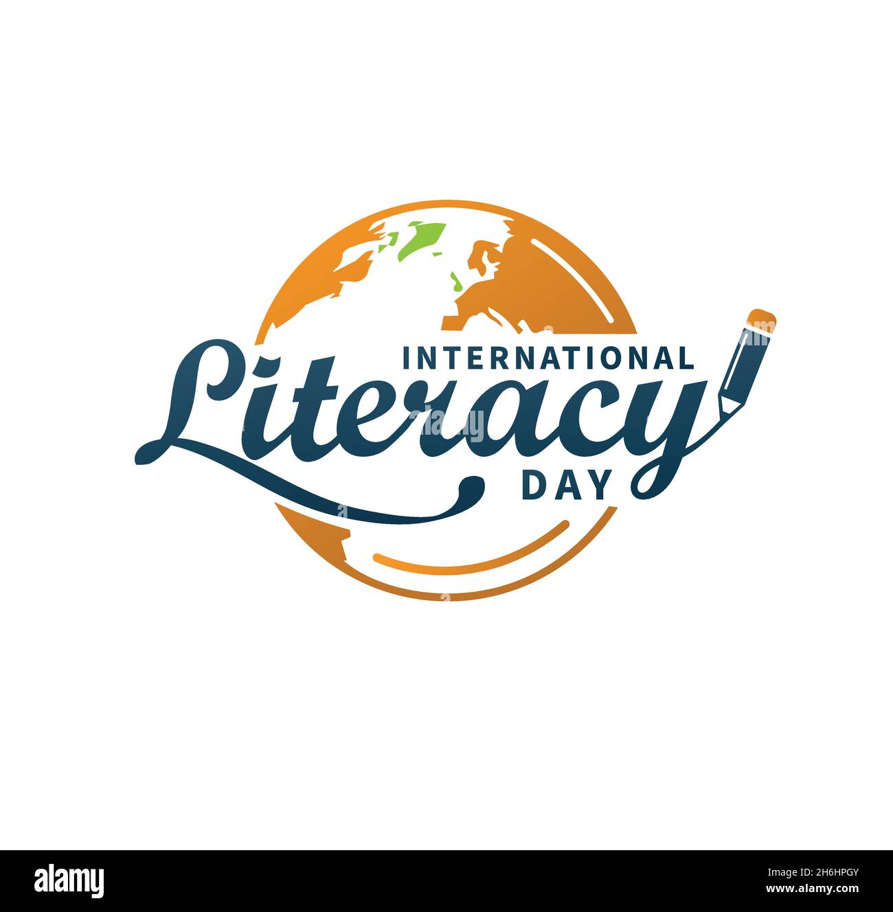 Vector illustration of International Literacy Day illustration ...