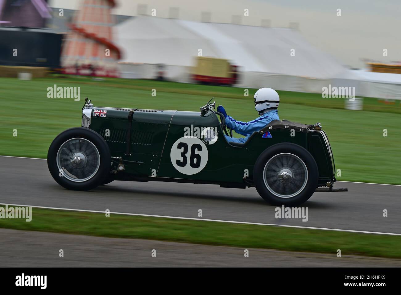 Teifion Salisbury, MG K3, Earl Howe Trophy, two seater Grand Prix and ...