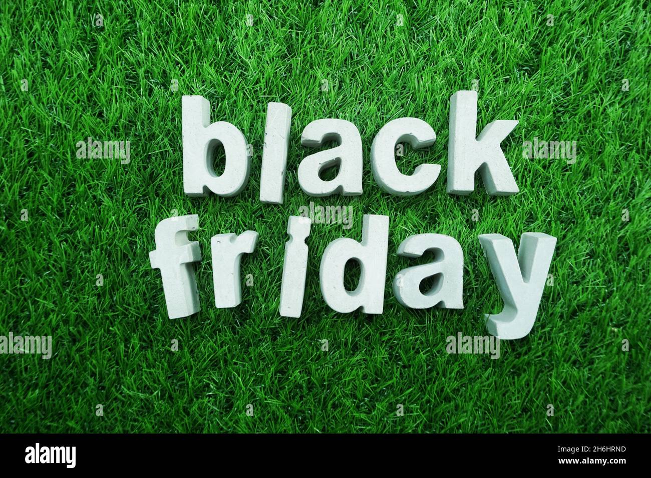 Black friday text made hi-res stock photography and images - Alamy