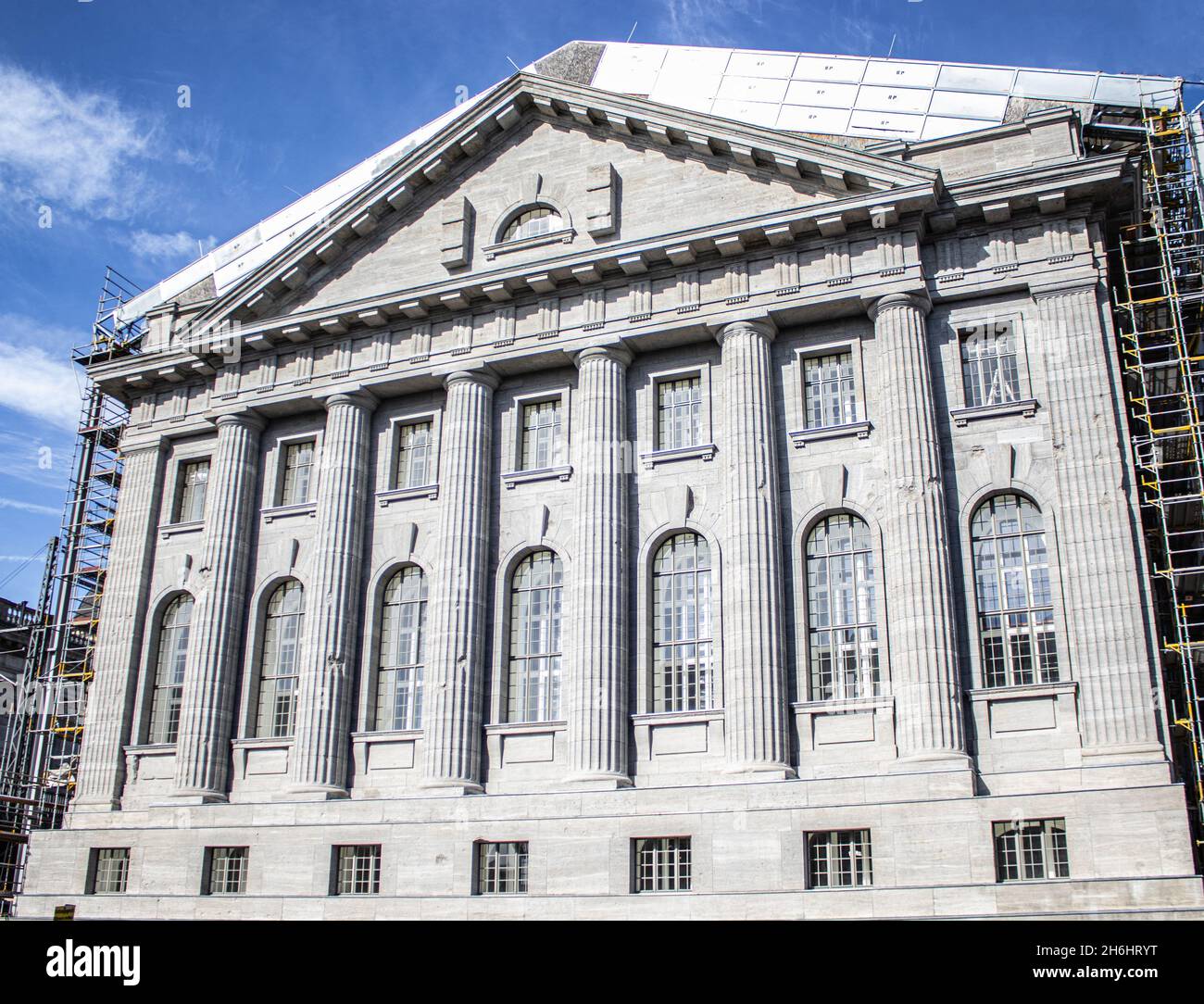Beautiful view of the Pergamon museum in Berlin, Germany Stock Photo ...