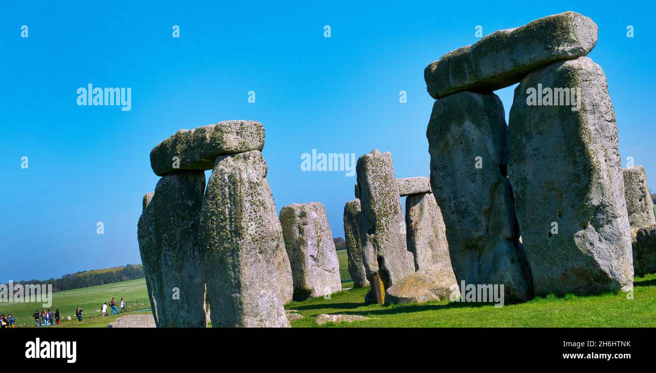 Neolithic Ruins Stonehenge, UNESCO World Heritage Site, Salisbury ...