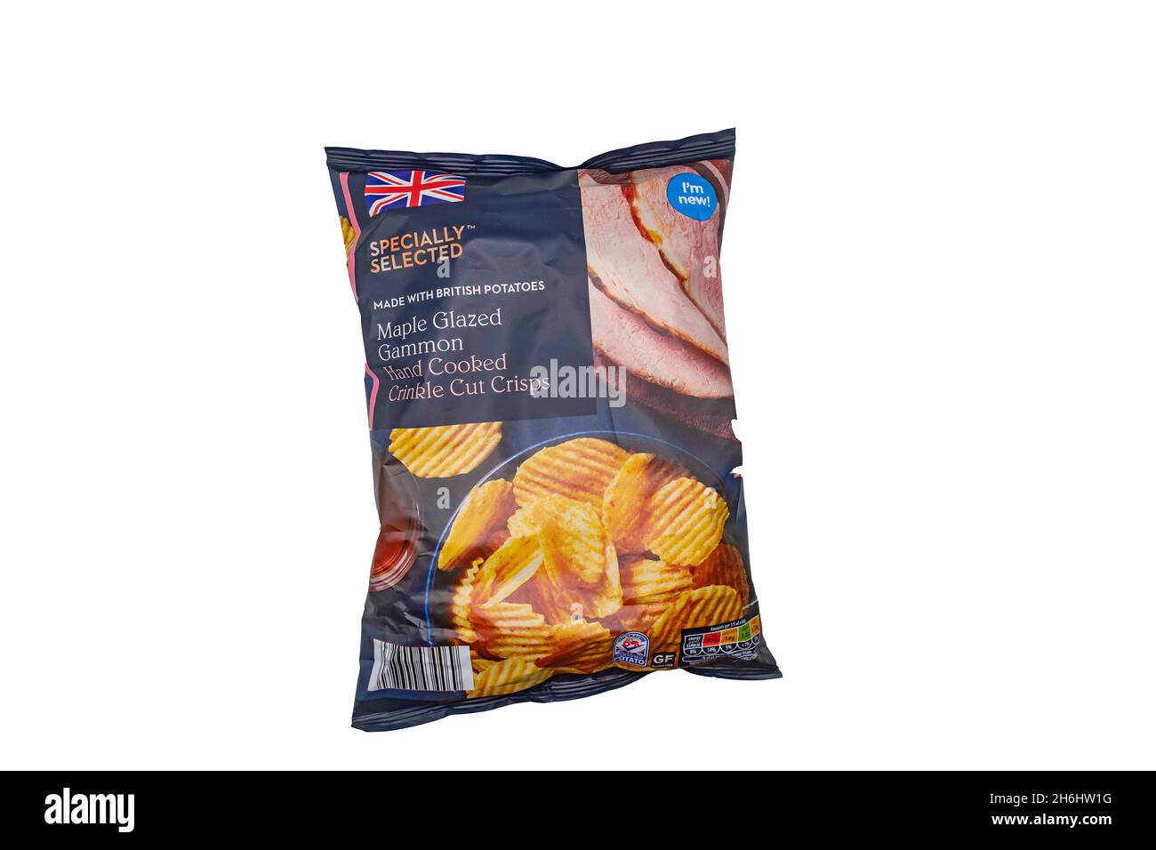 Norwich, Norfolk, UK – November 2014. A packet of luxury glazed gammon ...