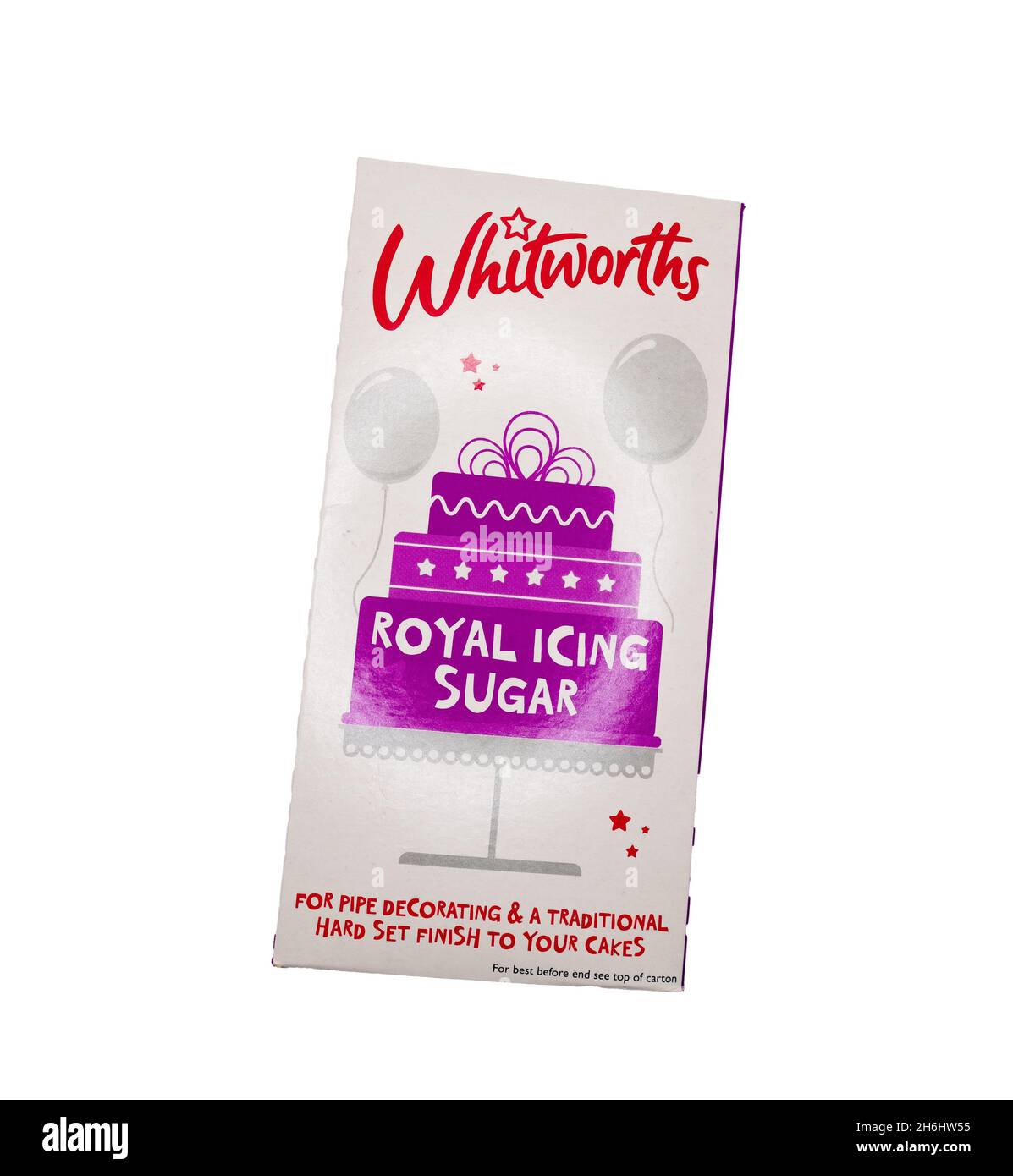 Packet of icing sugar hi-res stock photography and images - Alamy