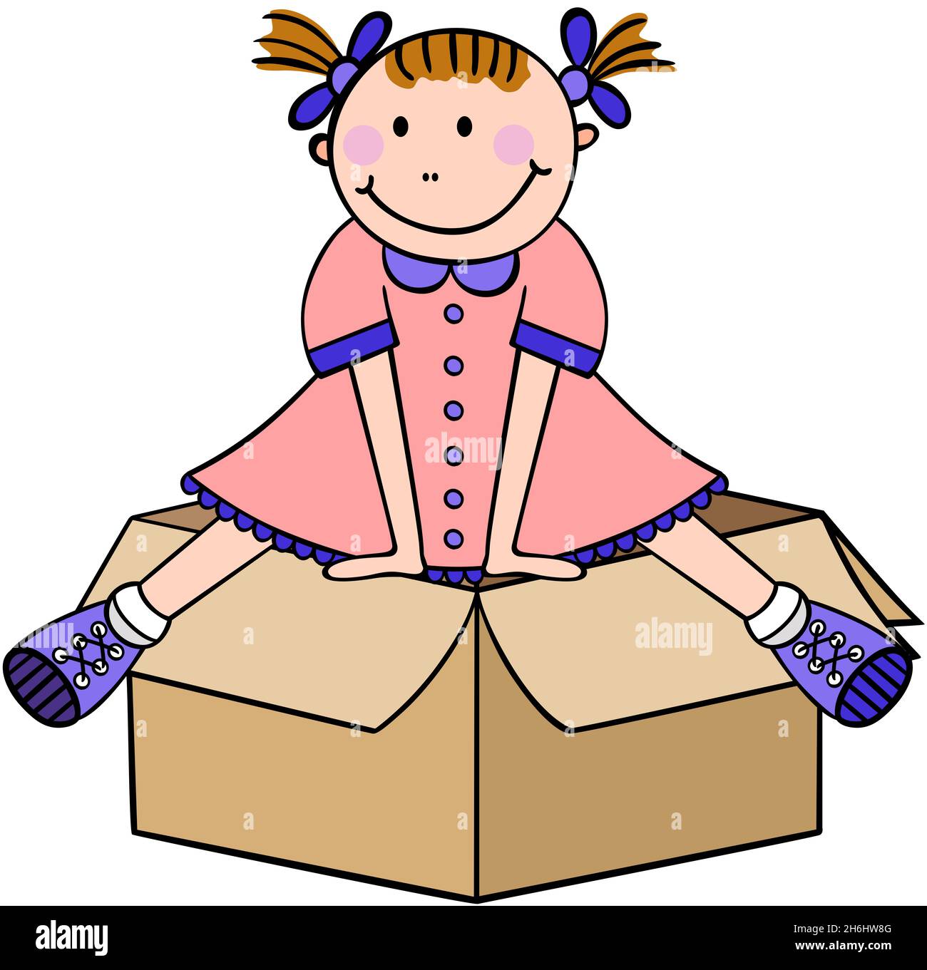 Going girl Cut Out Stock Images & Pictures - Alamy