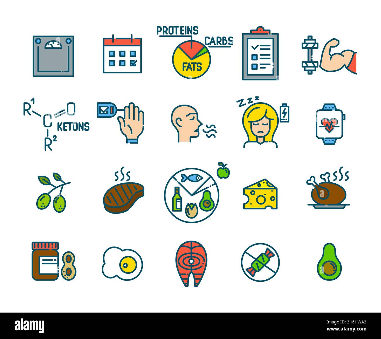 Bad carb Stock Vector Images - Alamy