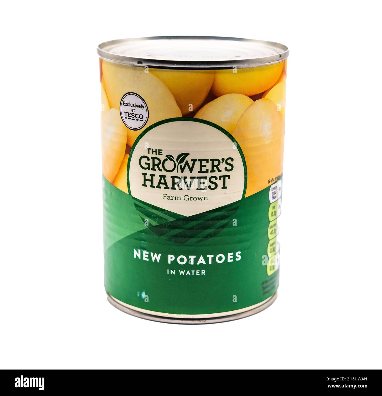 Norwich, Norfolk, UK – November 15 2021. Growers Harvest brand tinned ...