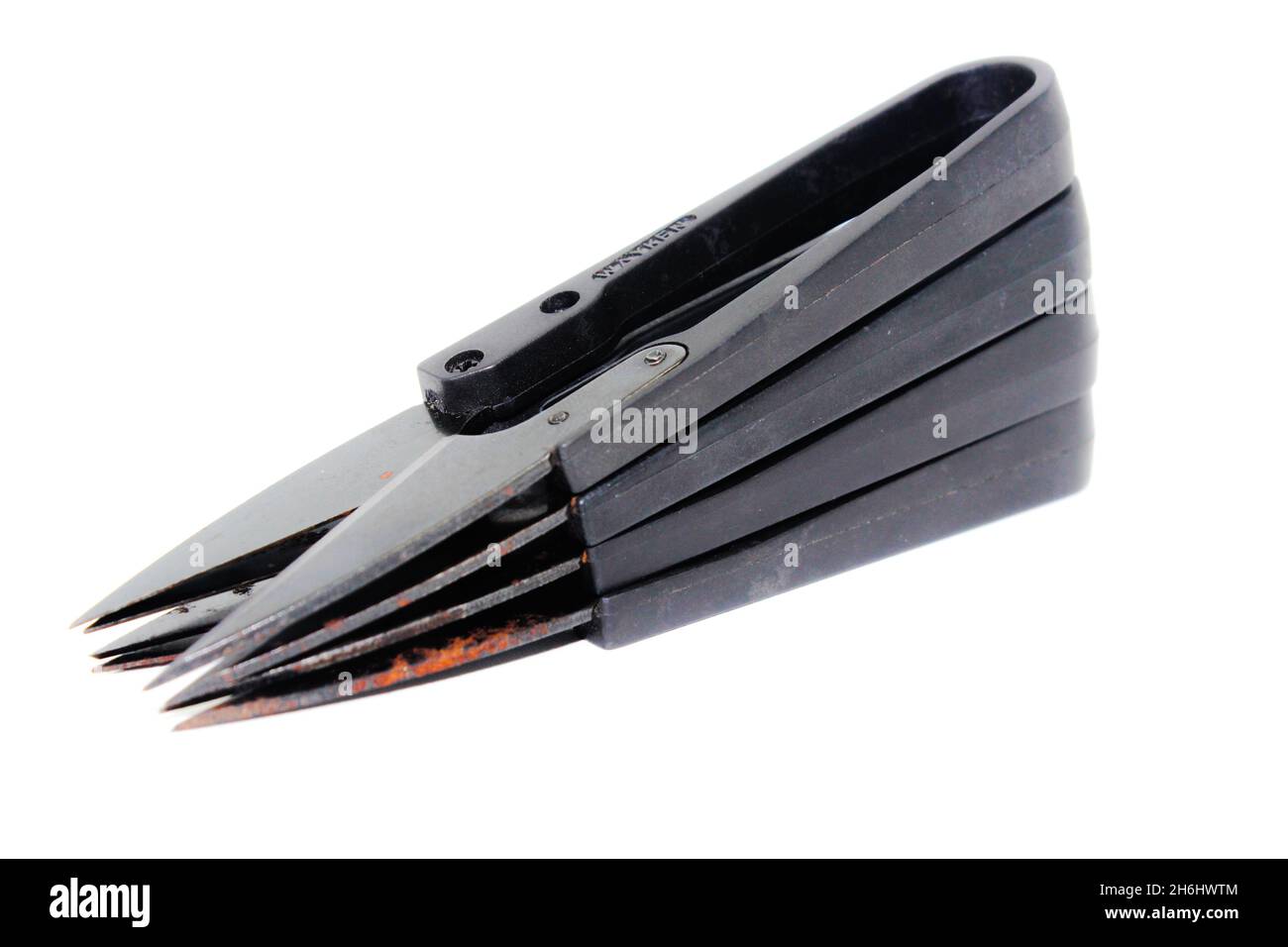 Wire cutter isolated on white background with selective focus Stock ...