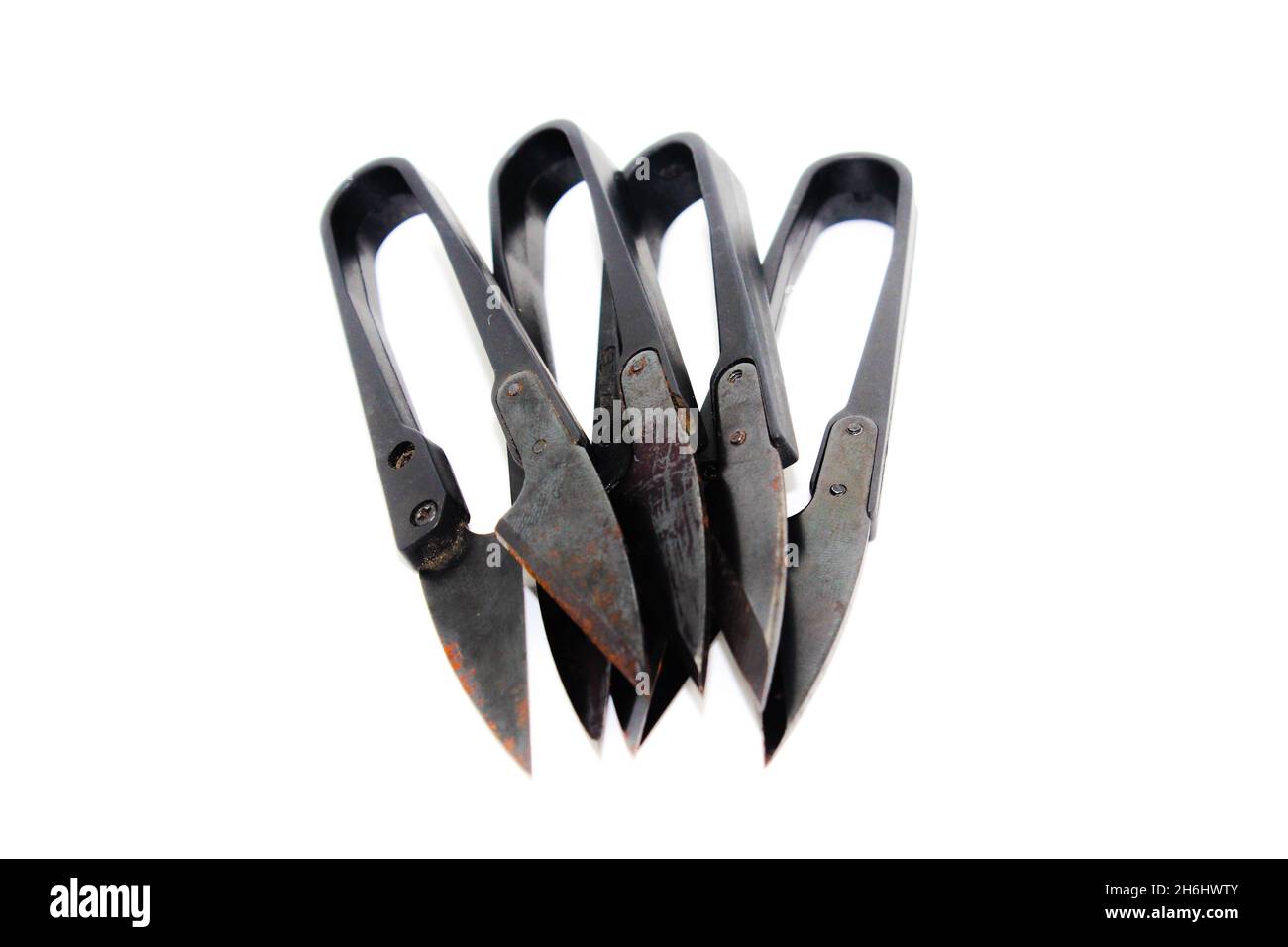 Wire cutter isolated on white background with selective focus Stock ...