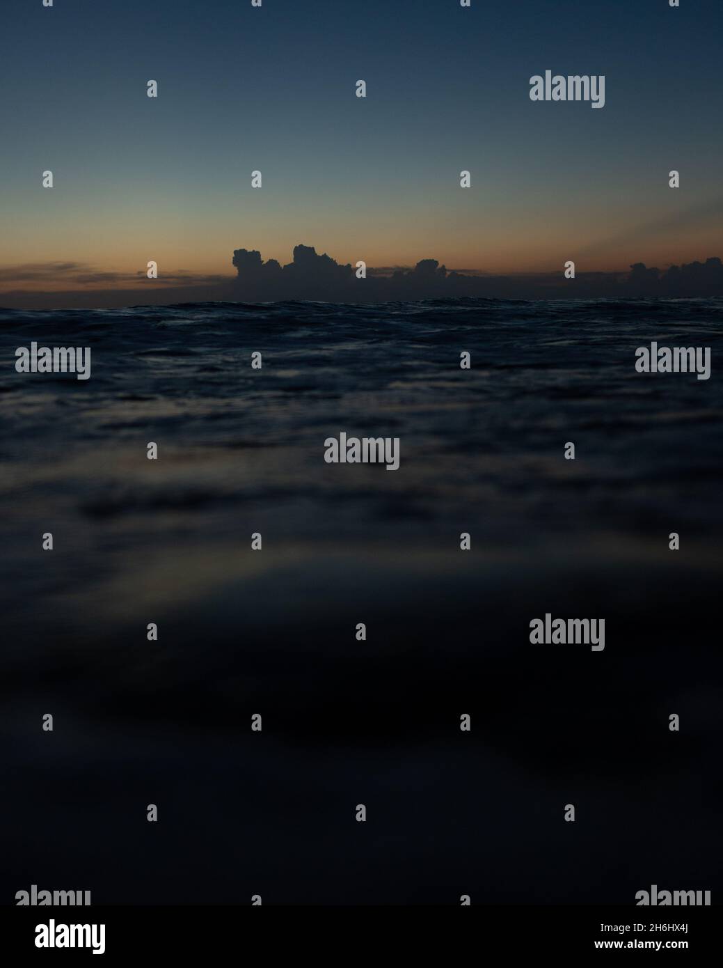 ocean view during sunset. high quality photo Stock Photo - Alamy