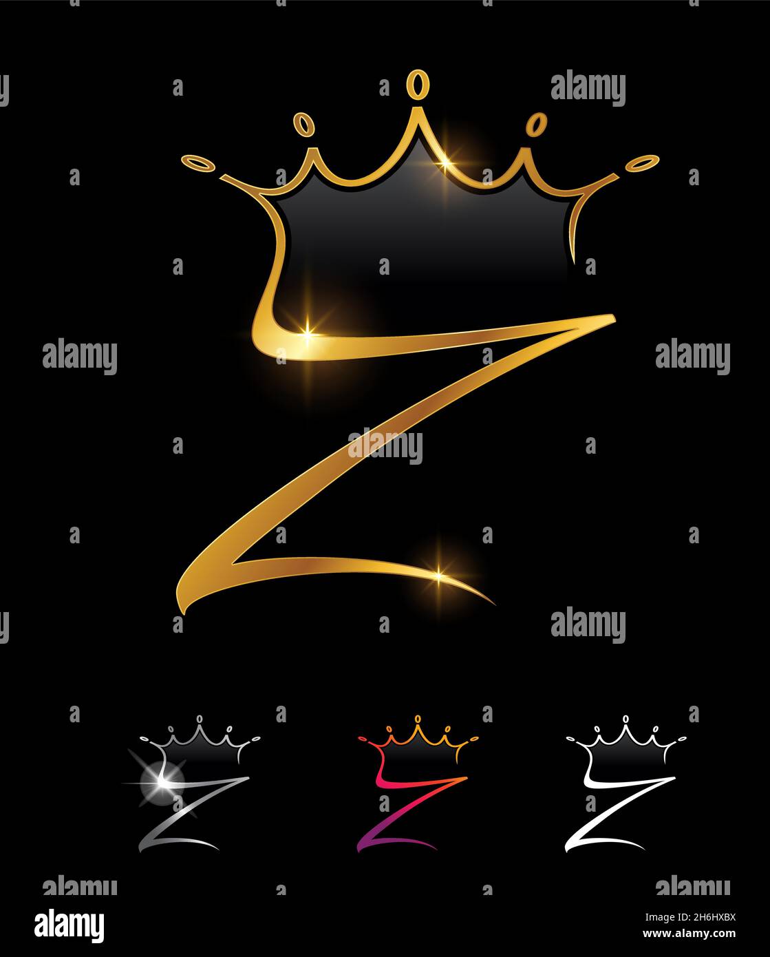 King of the z Stock Vector Images - Alamy