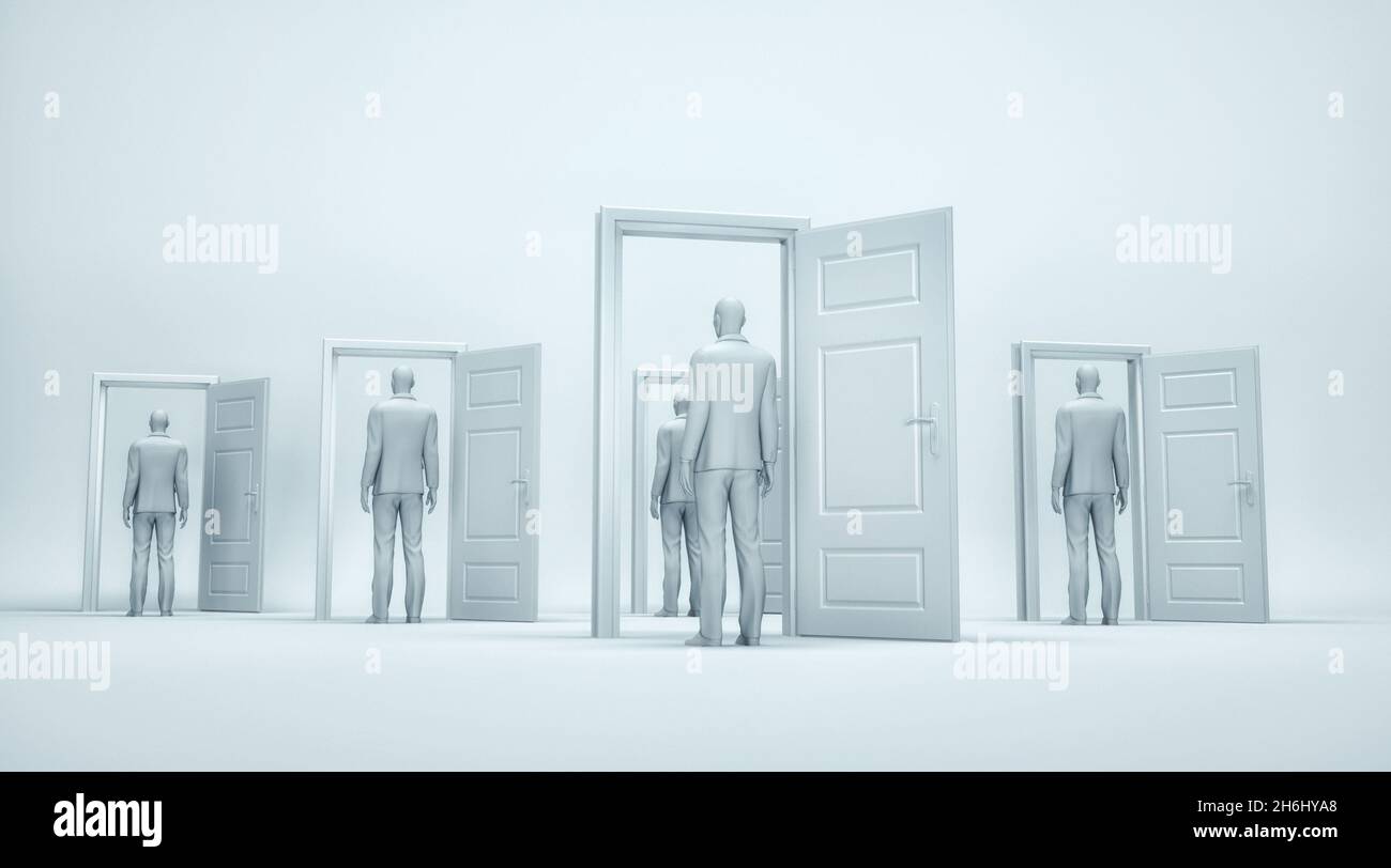 Multiple man hi-res stock photography and images - Alamy