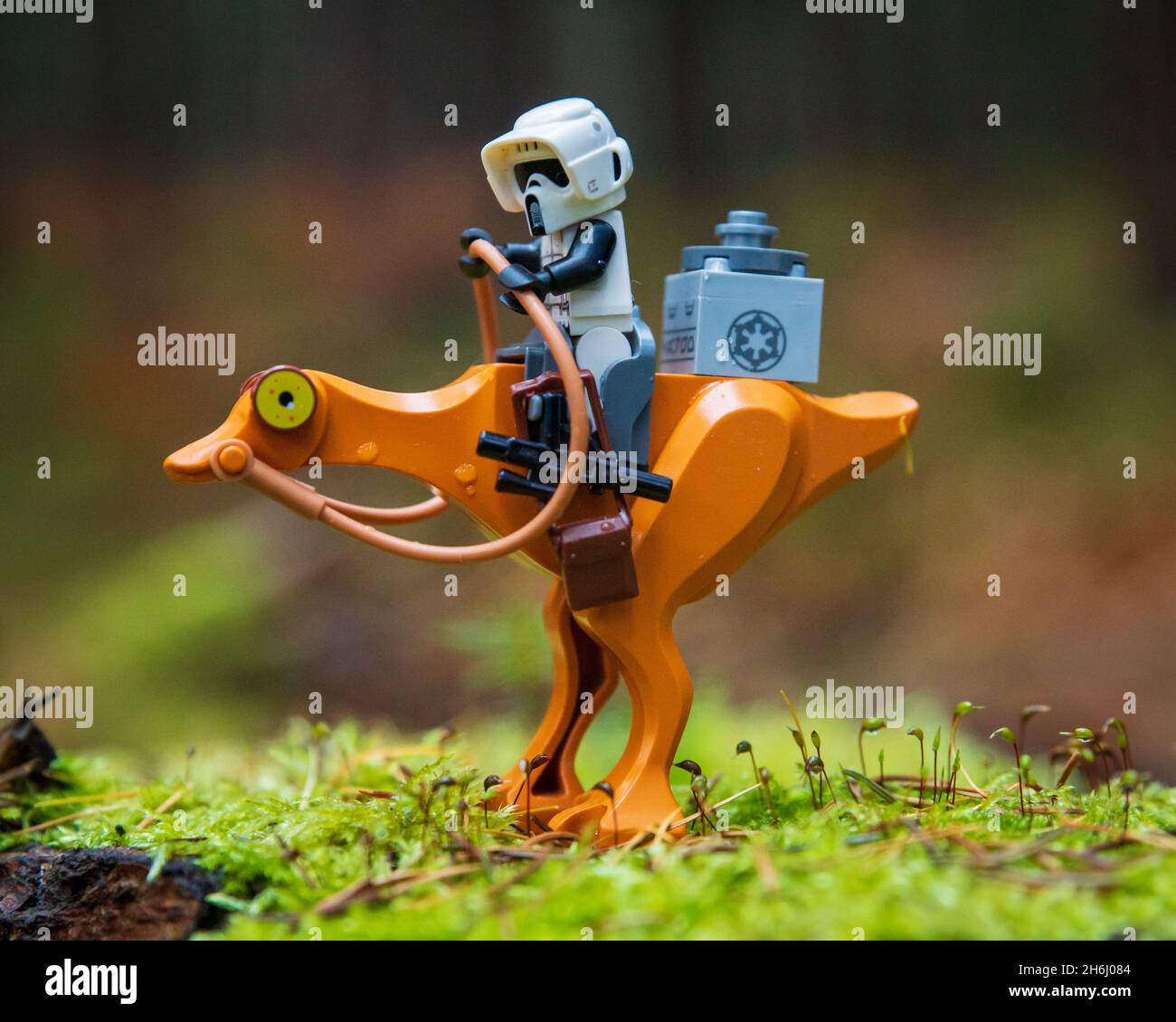 Lego star wars minifigure imperial scout Stock Photo - Alamy