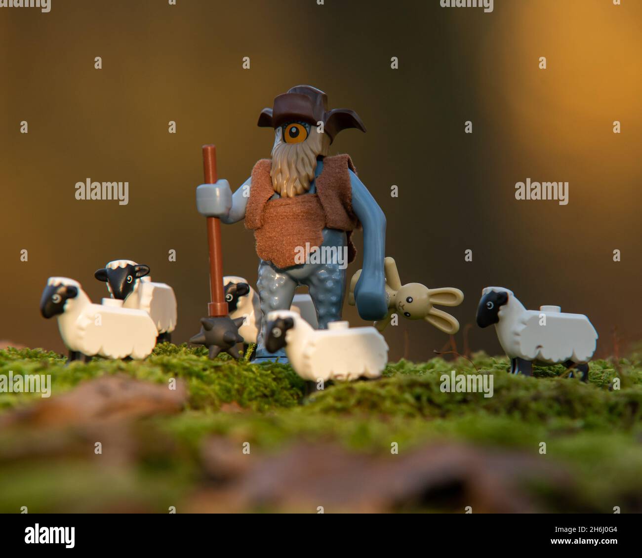 View of lego minifigure Stock Photo - Alamy