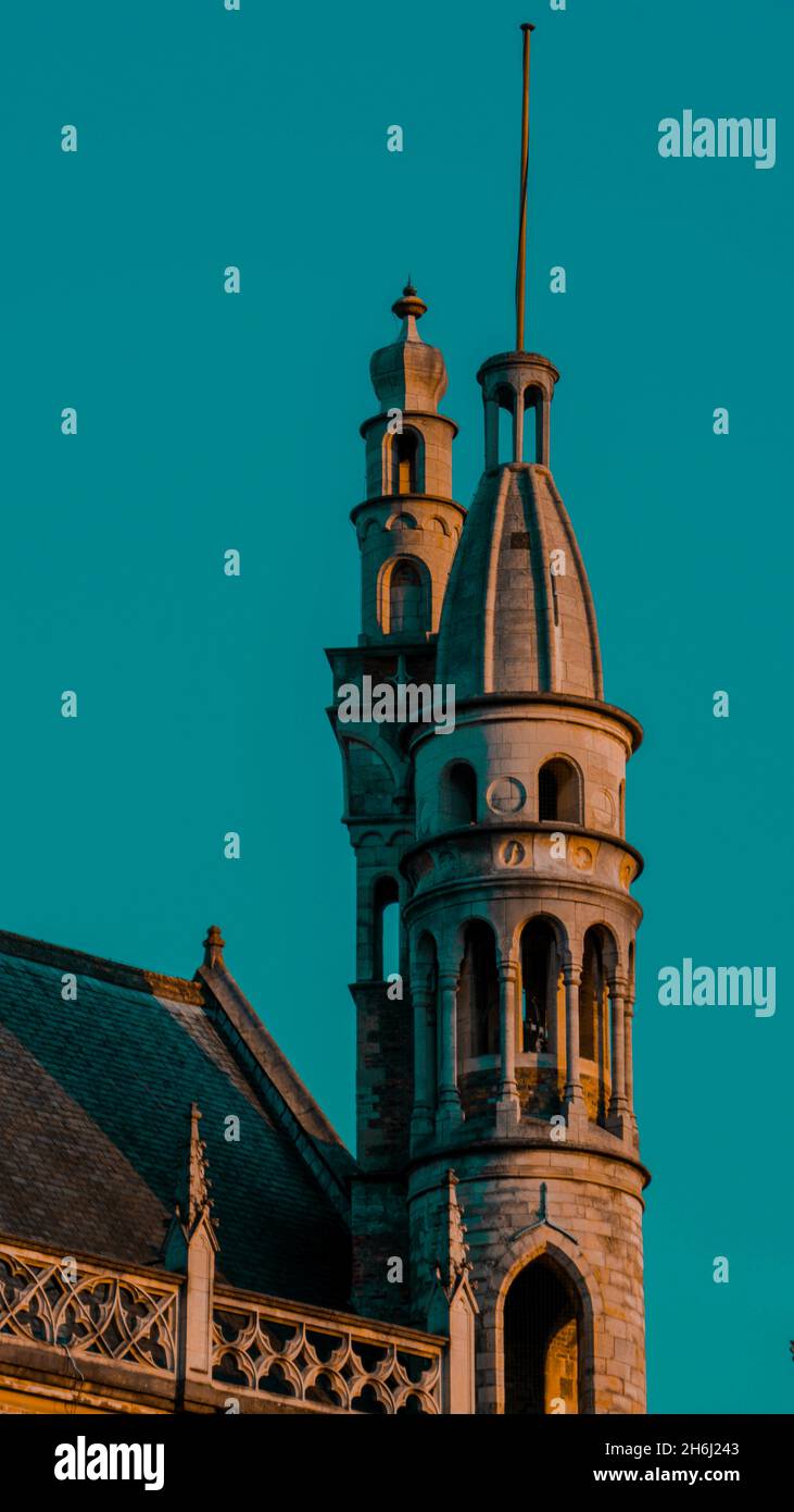 Vertical shot tower church hi-res stock photography and images - Alamy