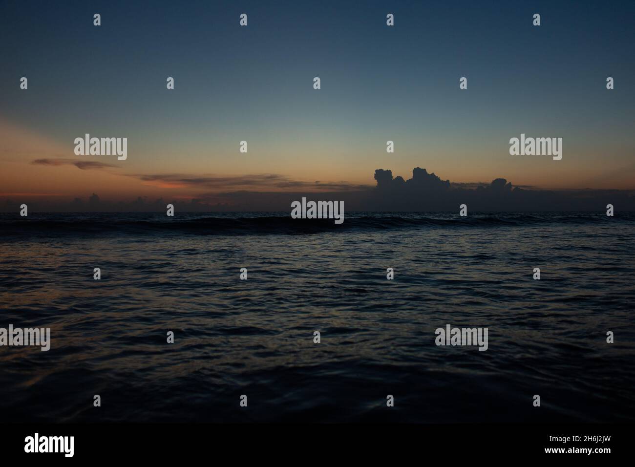 ocean view during sunset. high quality photo Stock Photo - Alamy