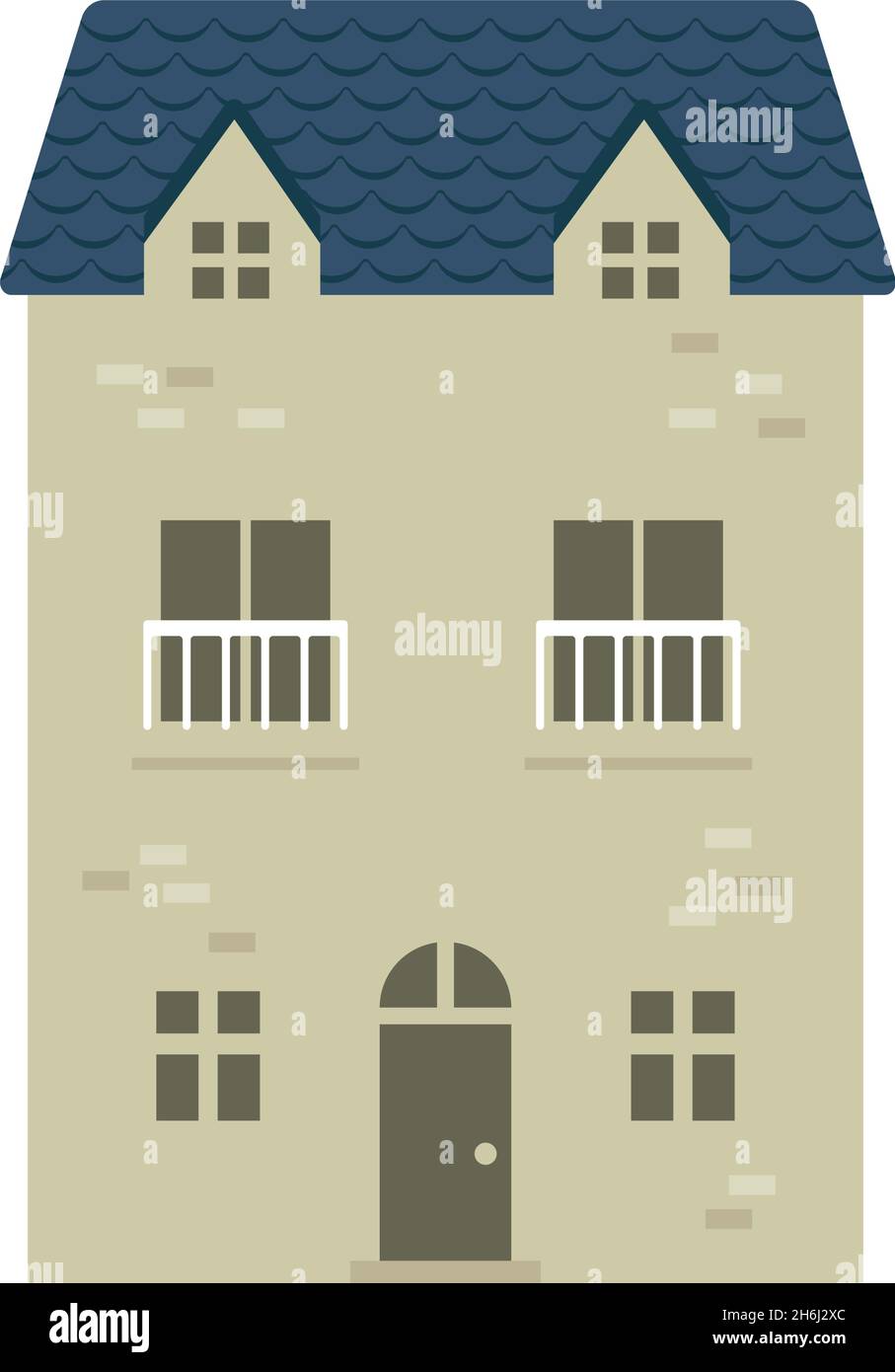 Housing view Cut Out Stock Images & Pictures - Alamy