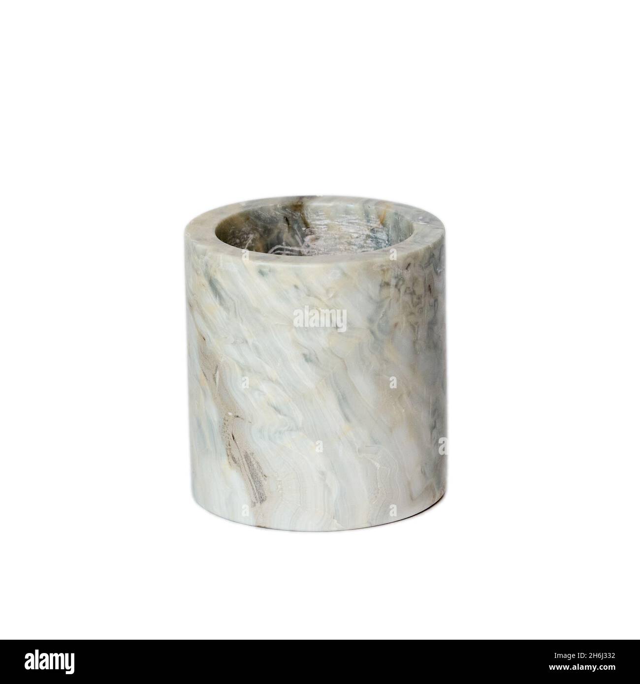 Decorative marble Candles in candlesticks. Stylish Interior home design ...