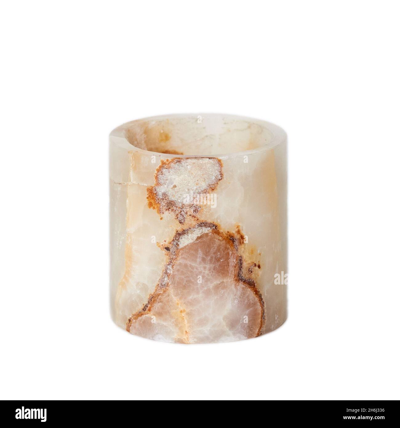 Decorative marble Candles in candlesticks. Stylish Interior home design ...