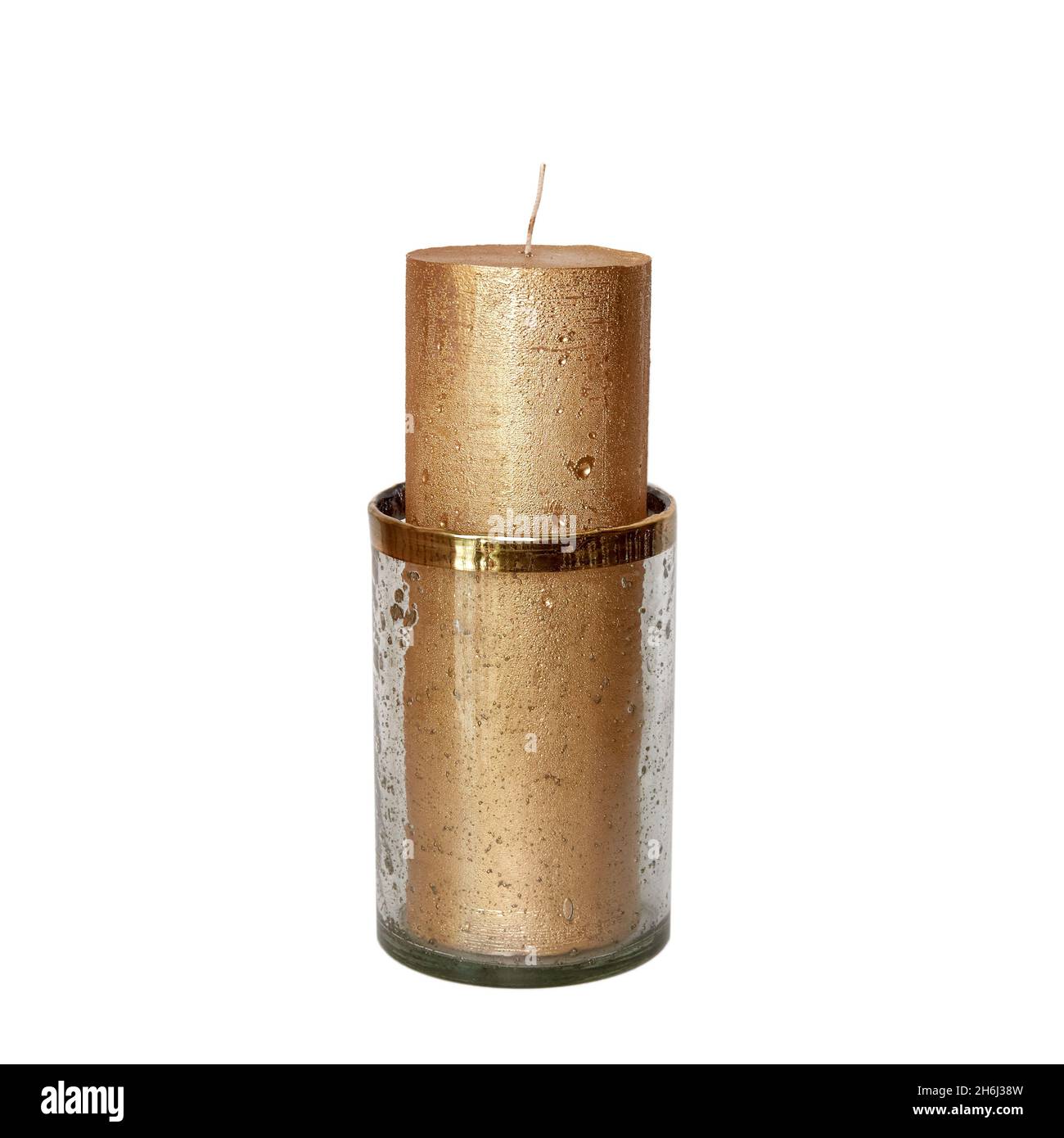 Decorative marble Candles in candlesticks. Stylish Interior home design ...