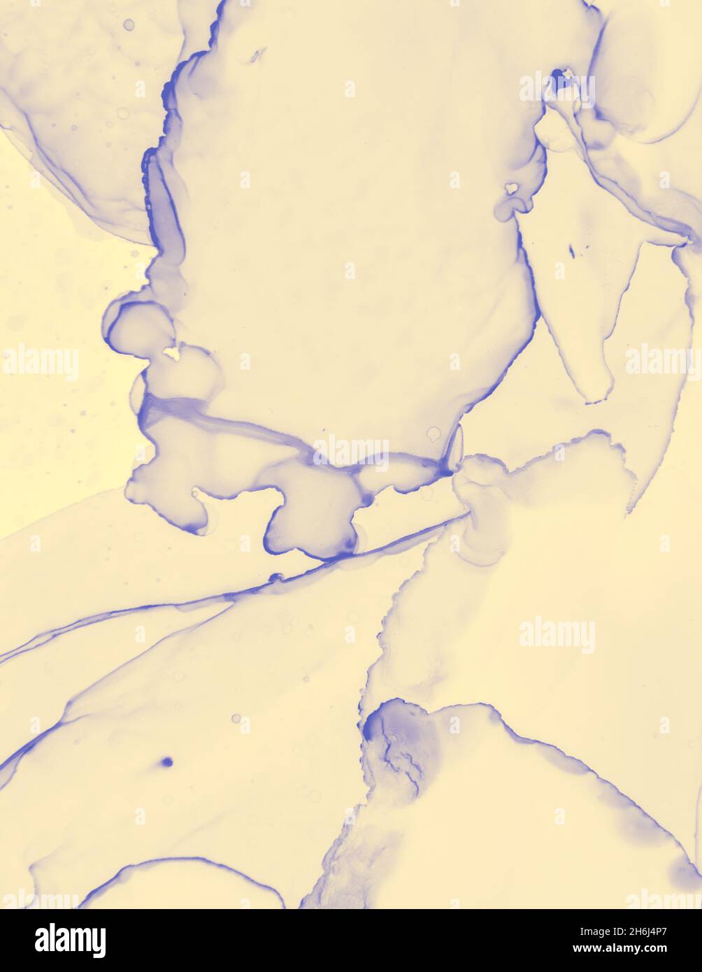 Wedding Card Template. Pink Pastel Fluid Splash. Watercolor Wave ...