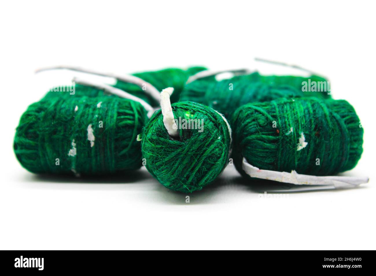 Fire cracker on white background with selective focus Stock Photo - Alamy