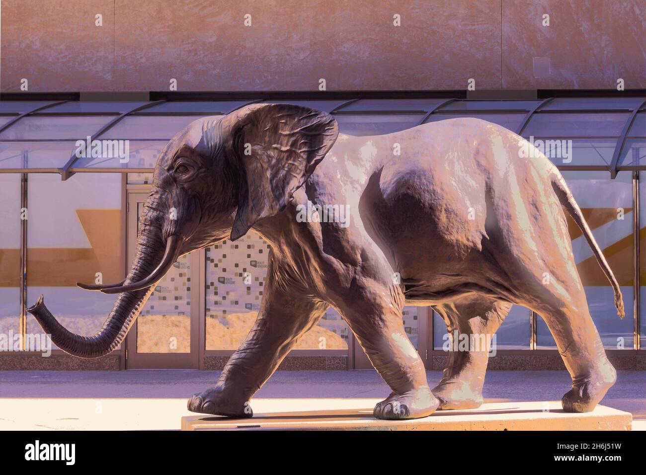 Sculpture Tembo, Mother of Elephants by Derrick S. Hudson, Toronto ...