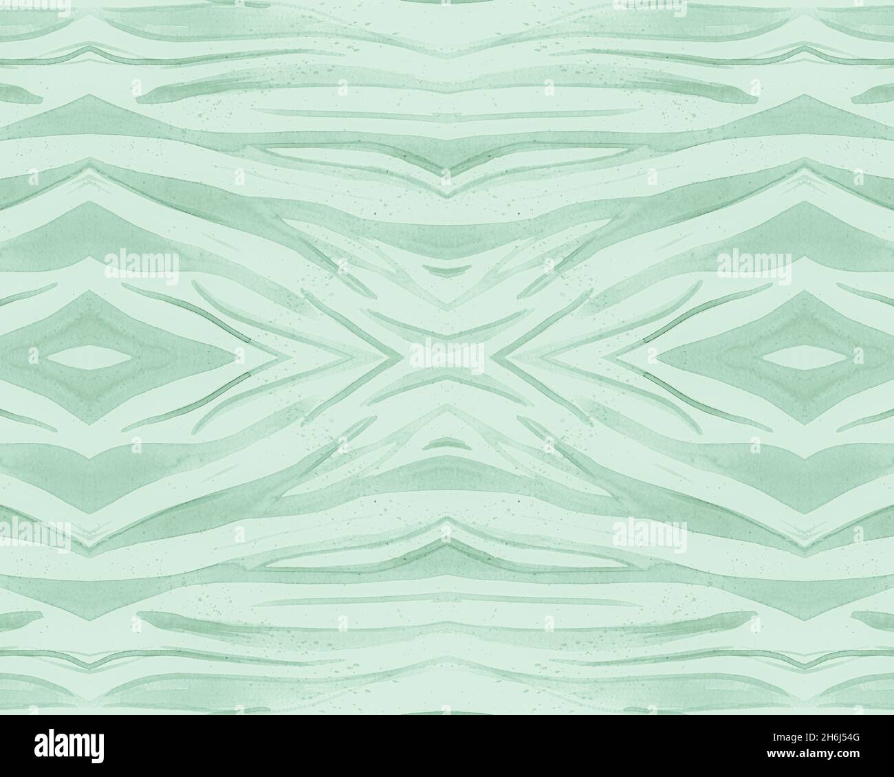 Green Seamless Zebra Pattern. Abstract Africa Texture. Wild Safari Fur ...