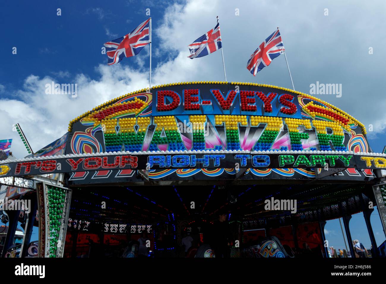 Funfare, Paignton seafront, Devon Stock Photo - Alamy
