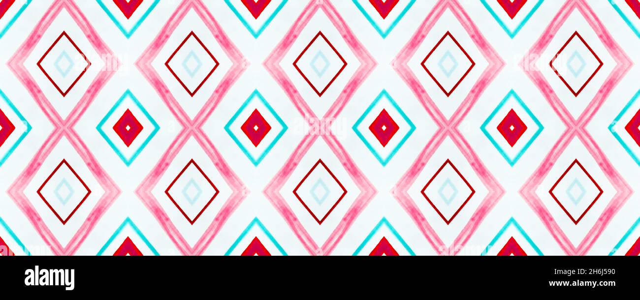 Pink Aztec Pattern Wallpaper Modern Aztec Feel Fabric, Wallpaper And