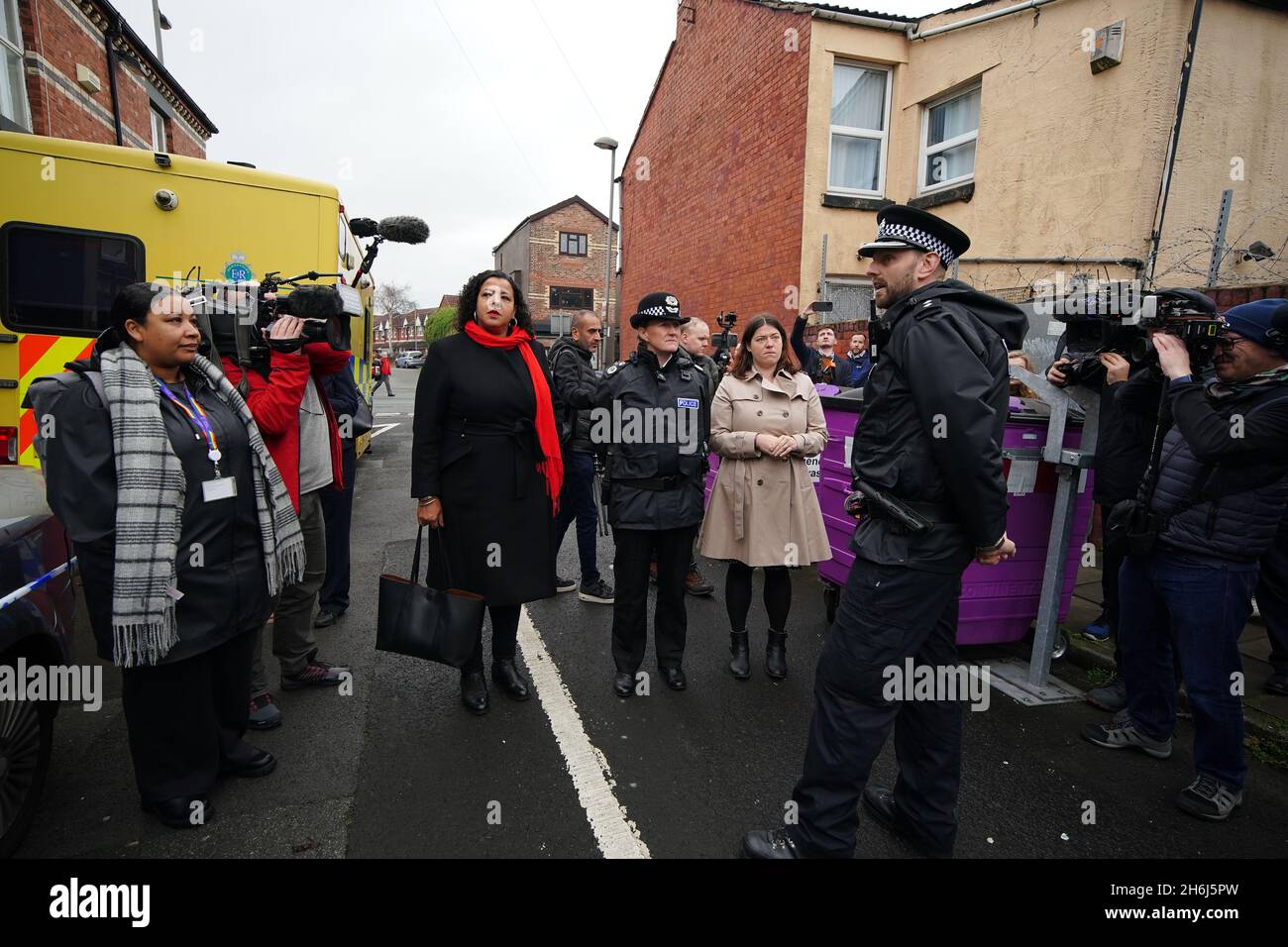 Joanna Anderson, Mayor of Liverpool, Merseyside Police Chief Constable ...