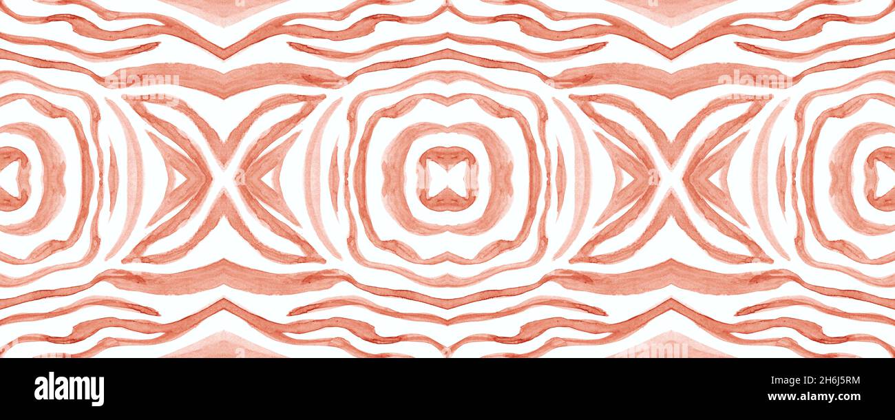 Seamless Stripes Wallpaper. Red Abstract Safari Texture. Zebra ...