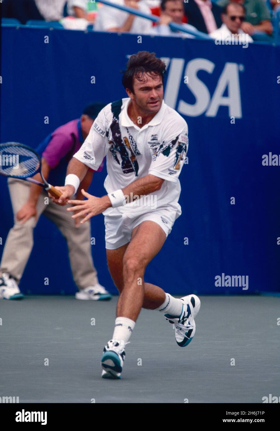Australian tennis player Wally Masur, US Open 1993 Stock Photo - Alamy