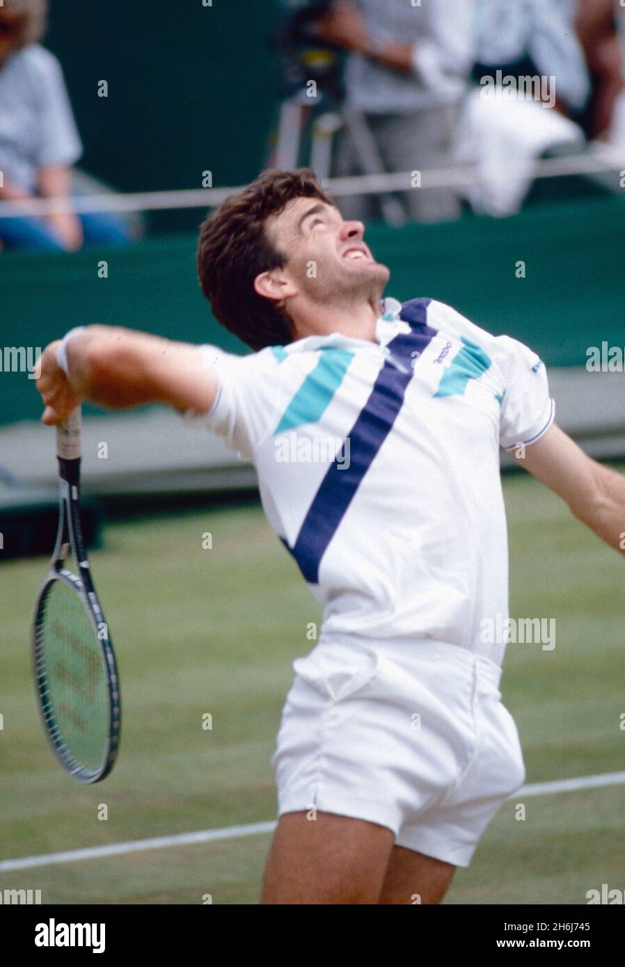 Australian tennis player Wally Masur, Wimbledon, UK 1990s Stock Photo ...