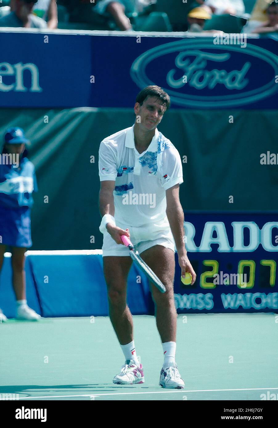 Spanish tennis player Carlos Costa, 1990s Stock Photo - Alamy