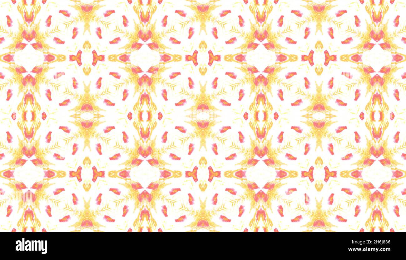 Seamless Peruvian Pattern. Handmade Geometric Background. Folk Tie Dye ...