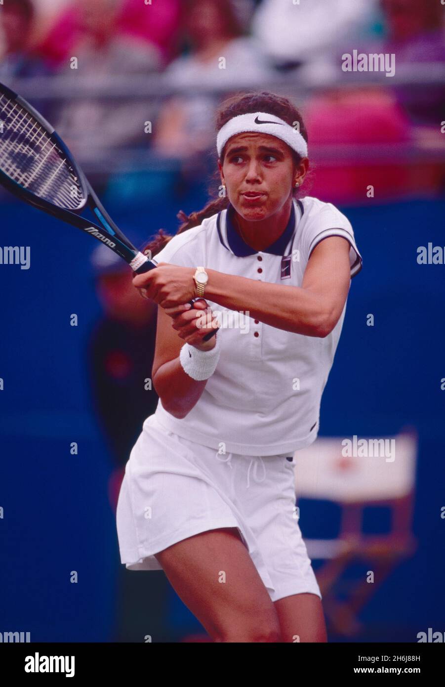 American tennis player Mary Joe Fernandez, Eastbourne 1996 Stock Photo ...