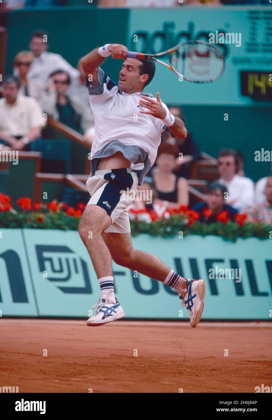 Spanish tennis player Alex Corretja, Roland Garros, France 1998 Stock ...