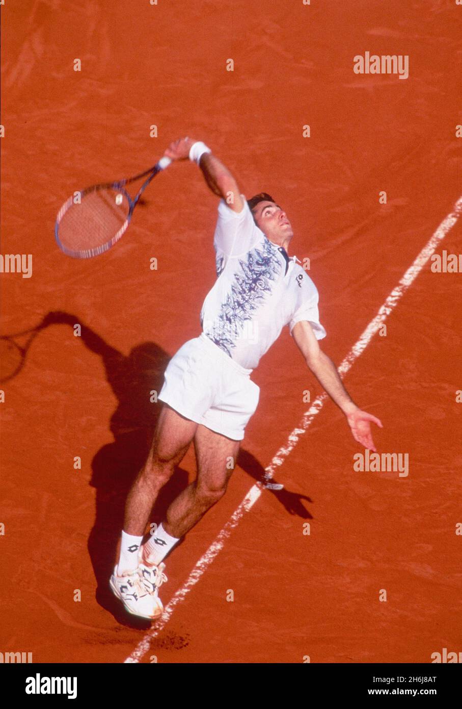 Spanish tennis player Alex Corretja, Roland Garros, France 1994 Stock ...